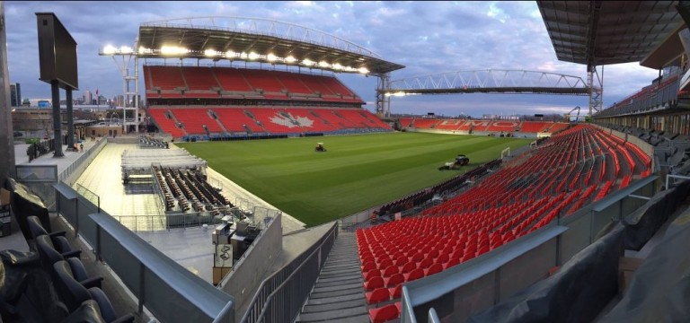 BMO Field Upgrades Ready for Toronto FC Opener - Soccer Stadium Digest