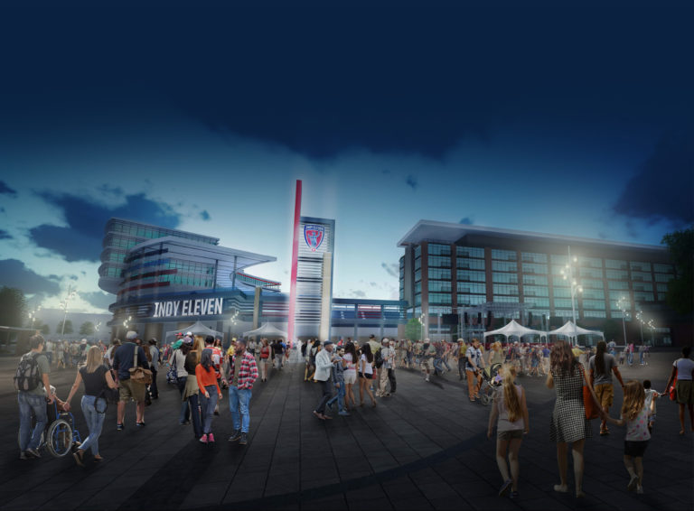 Eleven Park stadium rendering - Soccer Stadium Digest