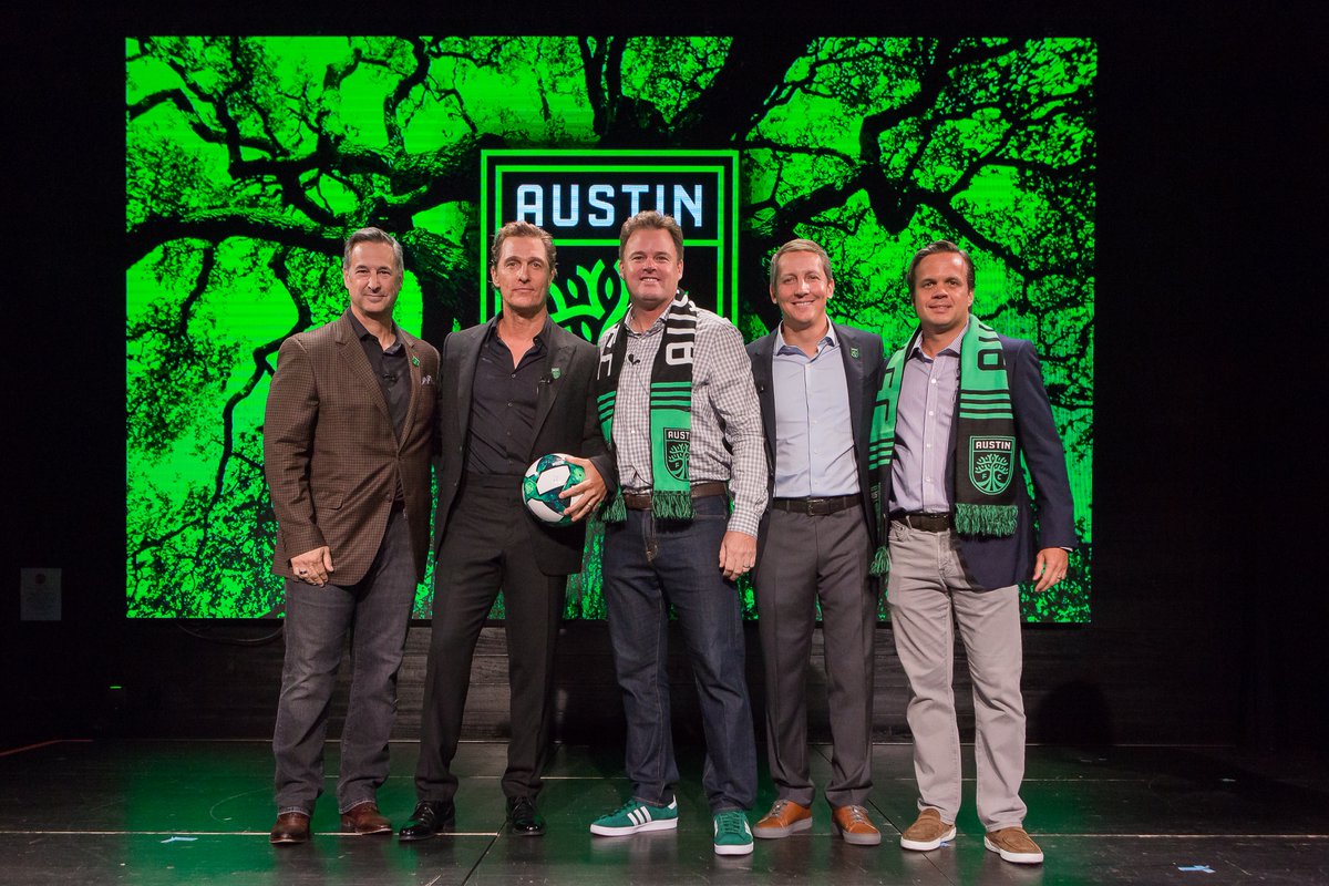 Matthew McConaughey Part of Expanded Austin FC Ownership Group - Soccer Stadium Digest