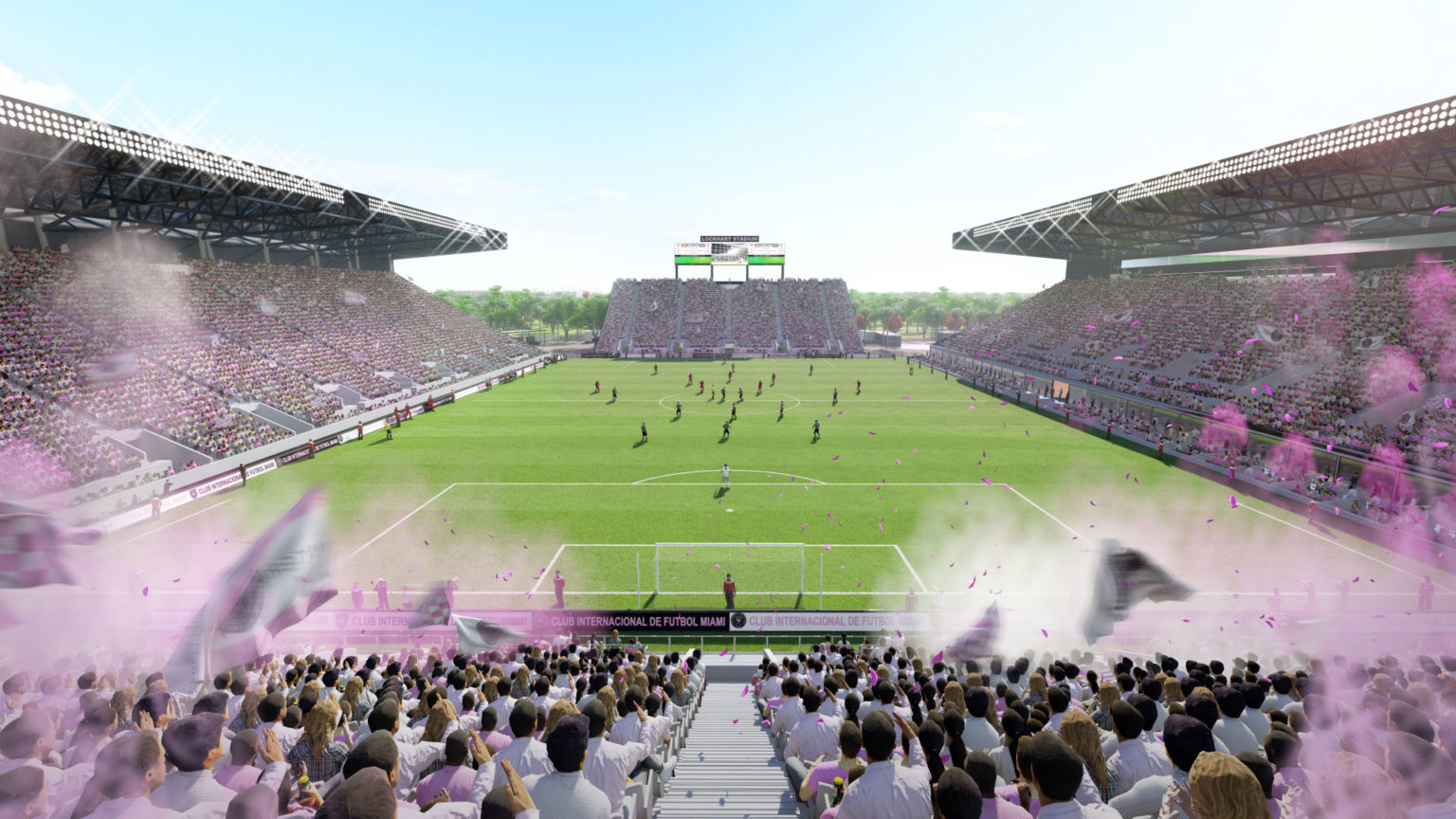 Inter Miami CF Fort Lauderdale stadium rendering - Soccer Stadium Digest